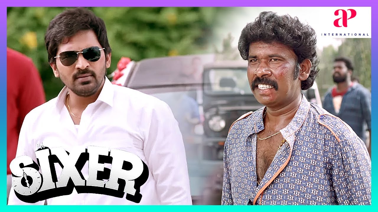 Sixer Latest Tamil Movie Scenes | Pallak Lalwani gets to know about ...