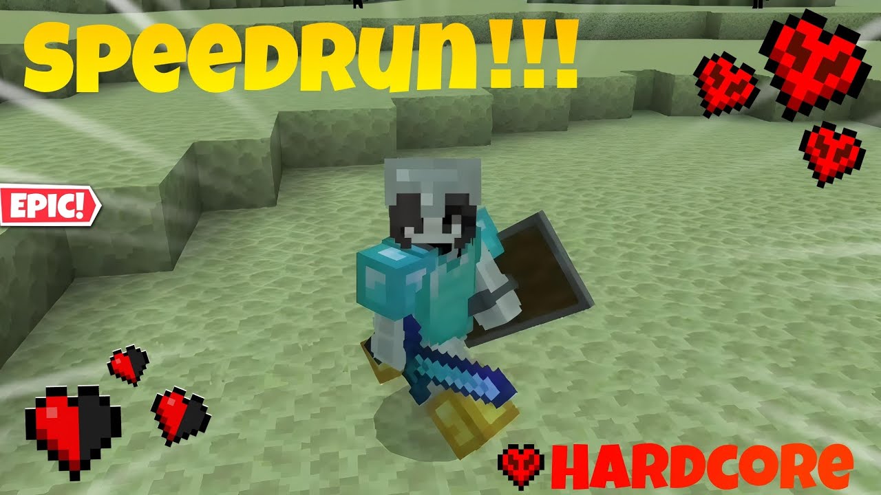 Minecraft Hardcore SpeedRun in Minecraft Pocket Edition | #minecraft # ...