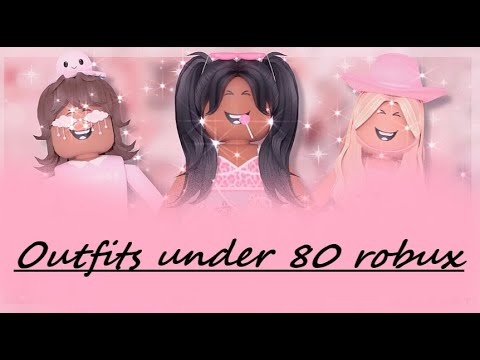 Outfits under 80 robux || Robax_GiftGirl || #roblox - YouTube