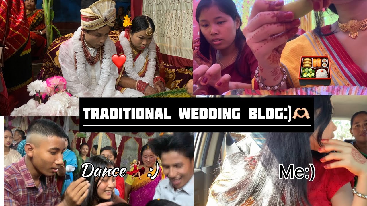 Debbarma traditional wedding🤍/wedding mukbang🍱/dancing with cousins 💃🏼 ...