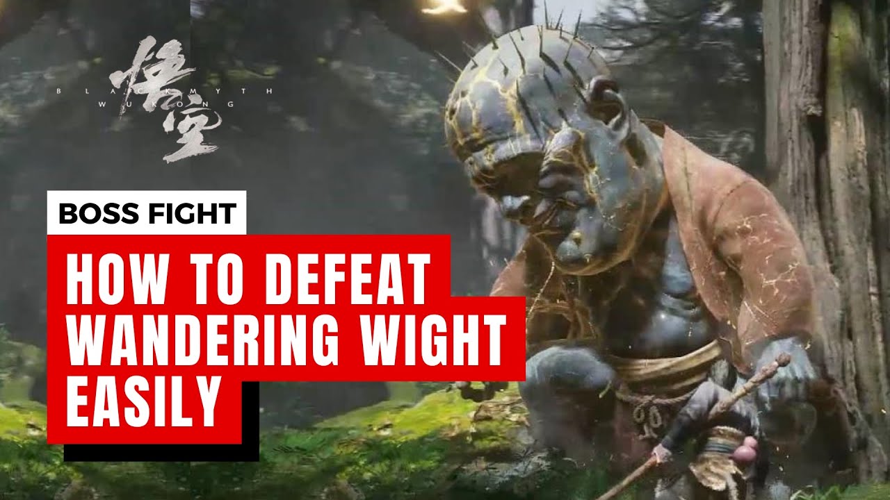 SUN WUKONG VS WANDERING WIGHT | BOSS BATTLE | BLACK MYTH WUKONG ...