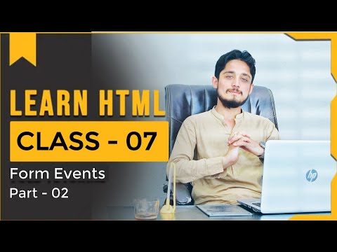 HTML Tutorial For Beginners In Urdu Hindi | Class 05 | Form Events Part 01 #coding #html - YouTube