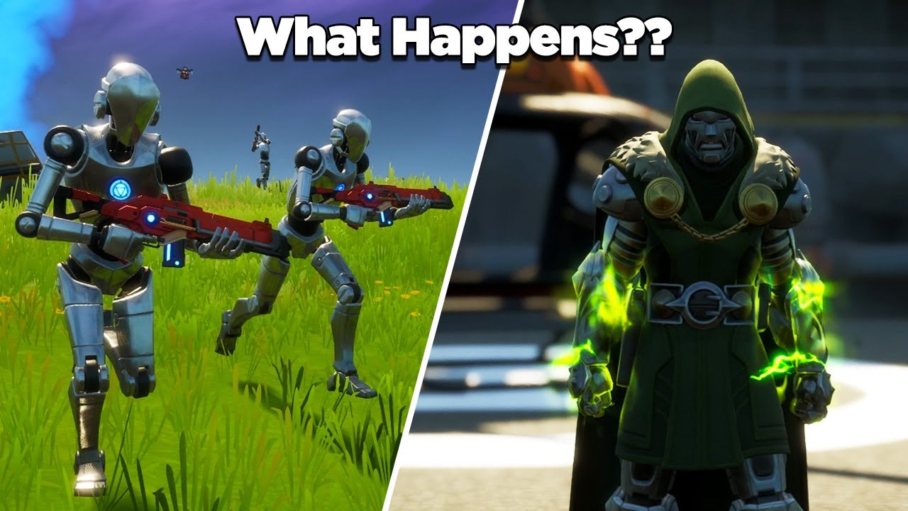 What Happens When Stark Robots Meet Boss Doctor Doom? - Fortnite ...