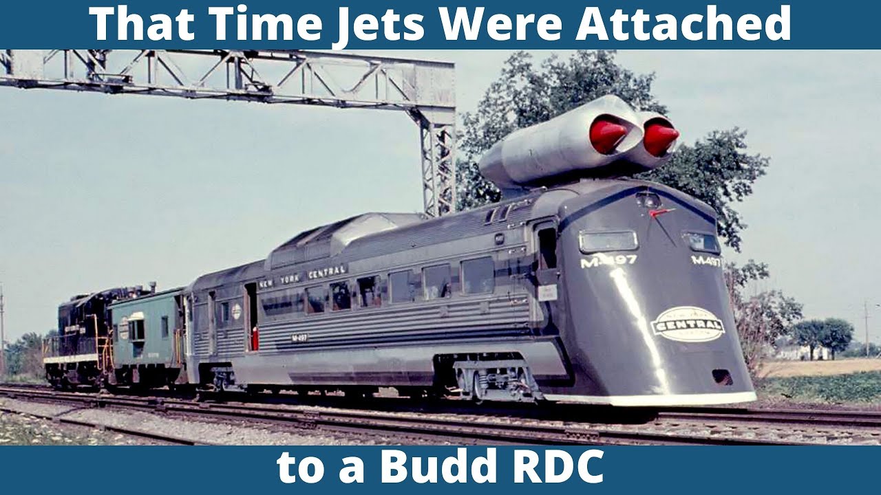 That Time Jets Were Attached to a Budd RDC - YouTube