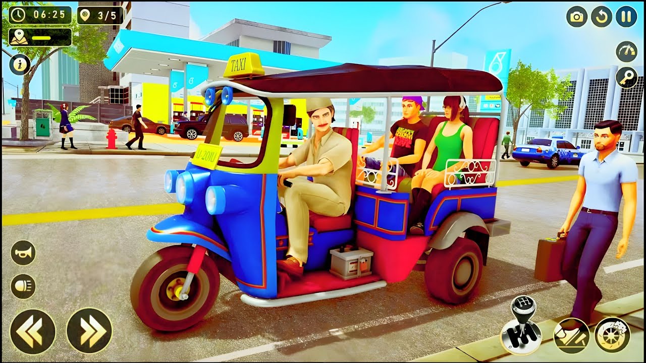 Indian Auto Rickshaw Off Road Simulator | HIGH Graphic Game - YouTube
