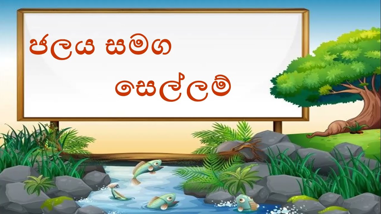 Grade 1and 2 | Parisaraya | ජලය සමග සෙල්ලම් - YouTube