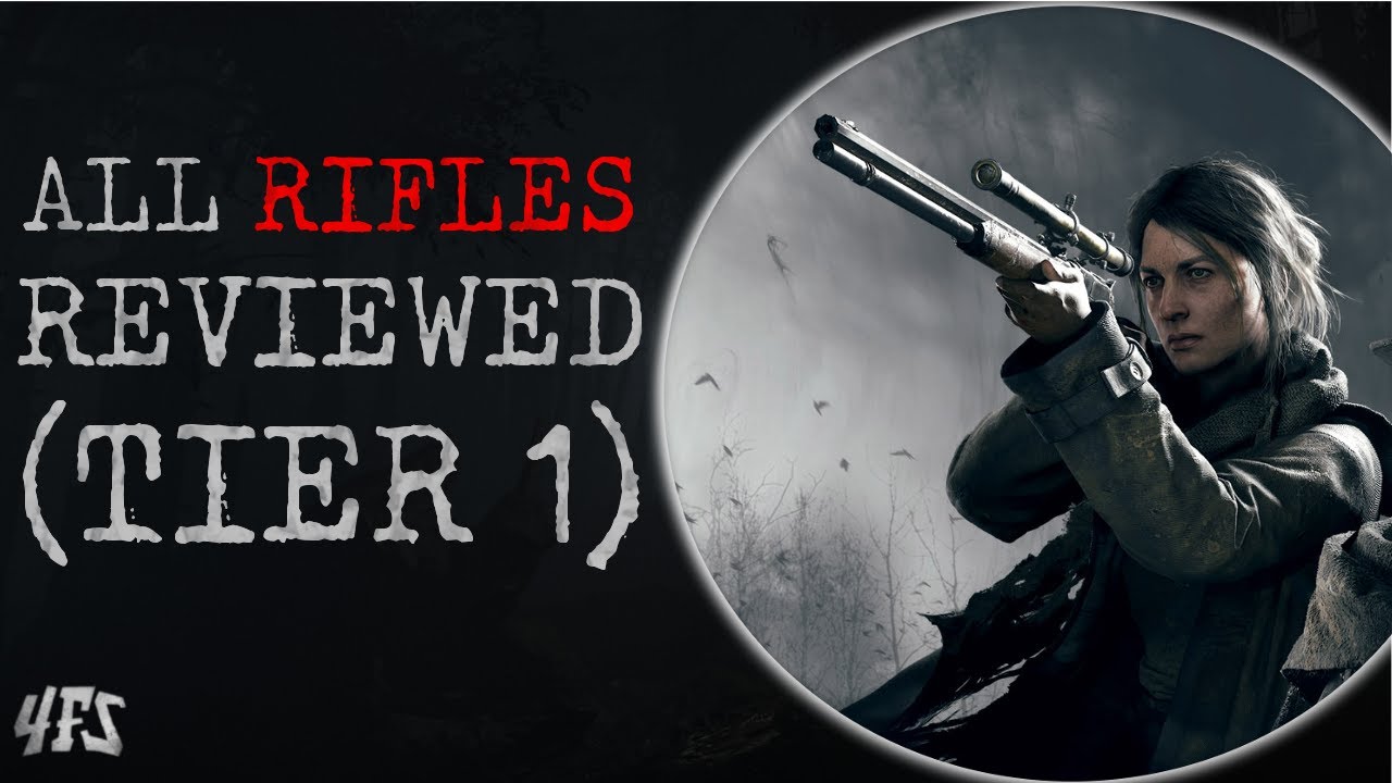 Hunt Showdown: All Rifles Reviewed (Tier 1) - YouTube