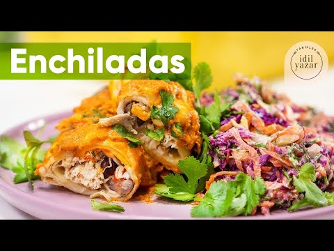 Enchiladas & Coleslaw Salatası | Meksika Klasiklerinden🌯