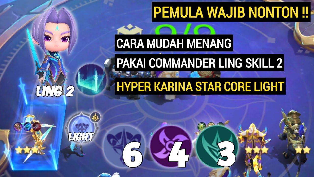 NEW GAMEPLAY LING 2 I CARA MUDAH MENANG PAKAI COMMANDER LING SKILL 2 ...