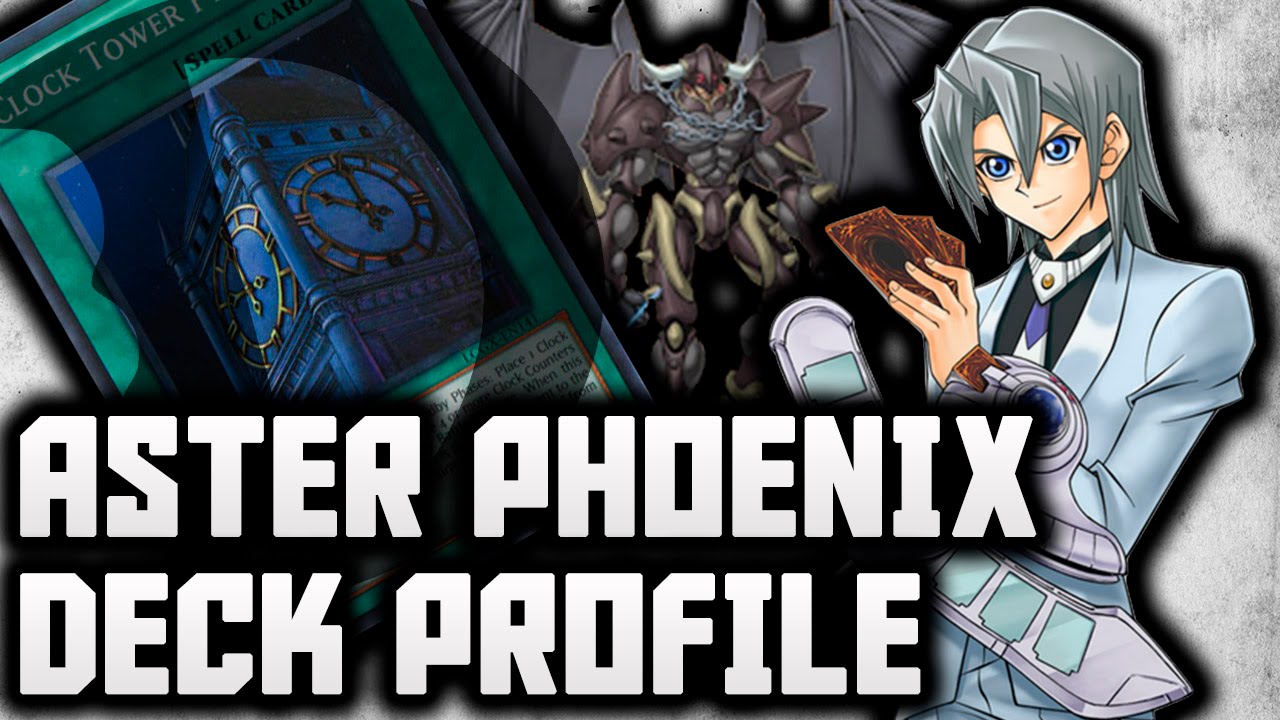 YU-GI-OH! GX Aster Phoenix Character Deck Profile - YouTube