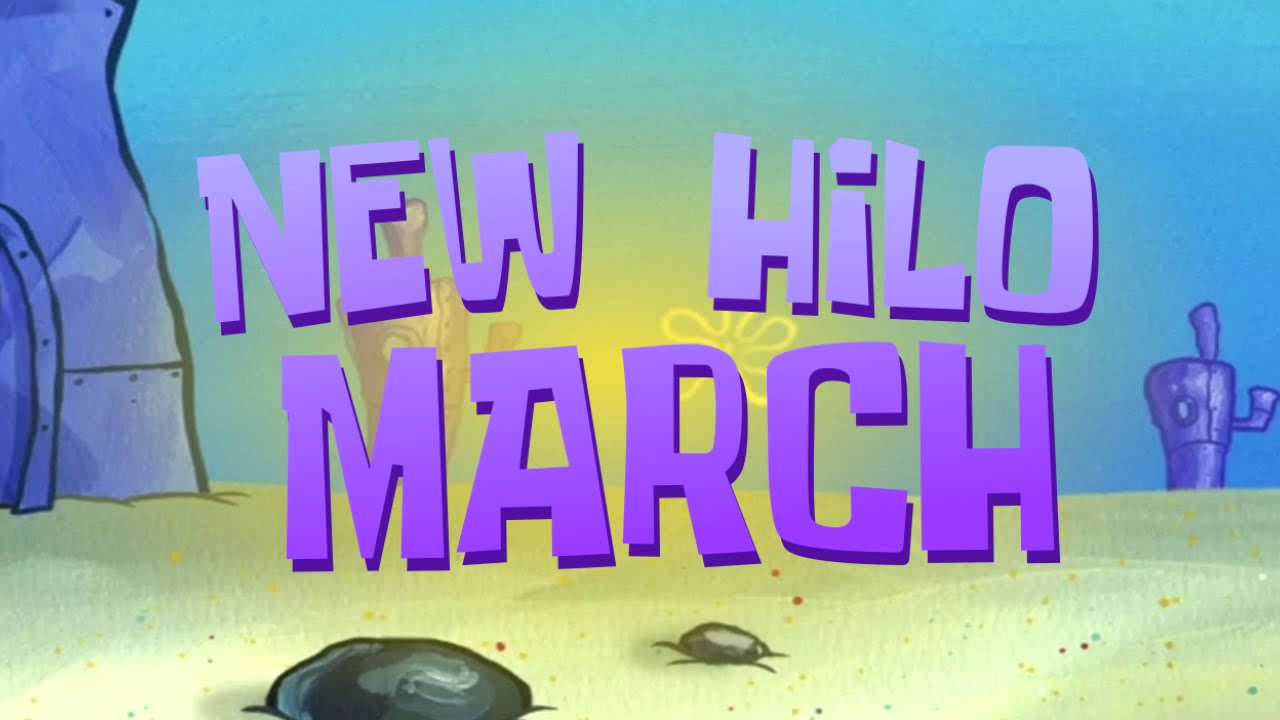 SpongeBob Cover: "New Hilo March" - YouTube