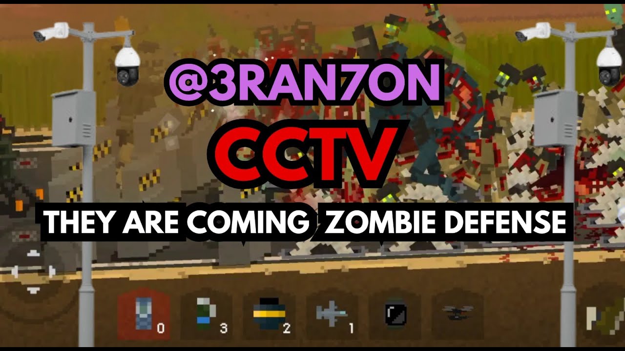 USE OF CCTV THEY ARE COMING ZOMBIE DEFENSE | GAMEPLAY | - YouTube