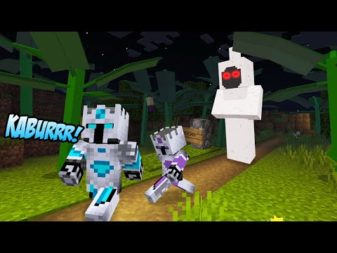 BIKIN JANTUNGAN!!! KITA DIKEJAR POCONG BANGKIT DARI AZAB NERAKA PALING HORROR DI MINECRAFT!!!