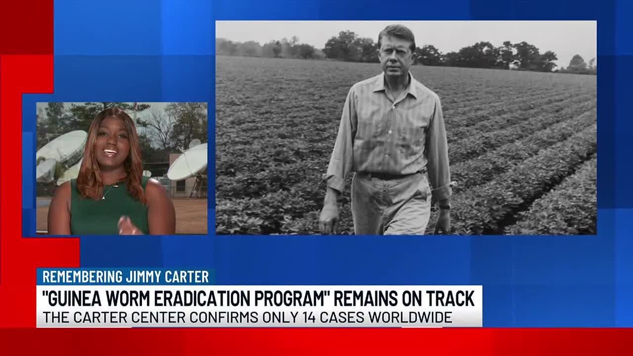 Carter Center Reports 14 Human Guinea Worm Cases in 2024 - YouTube