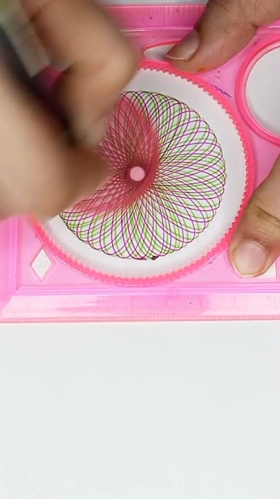 "Satisfying Spirograph Art: Mesmerizing Patterns & Relaxing Designs"#asmr #spirograph #art # ...
