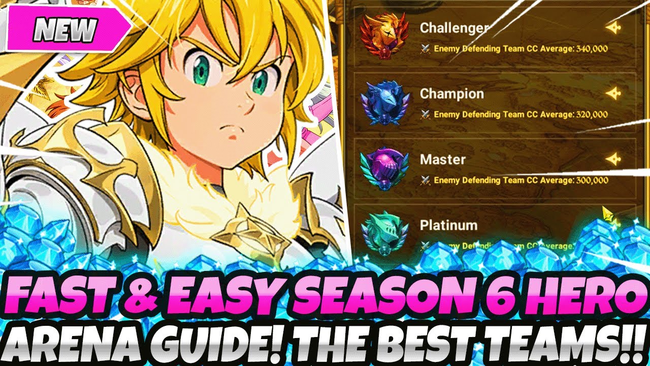 *EASY & FAST HERO ARENA SEASON 6 GUIDE* BEST TEAMS! TIPS & TRICKS ...