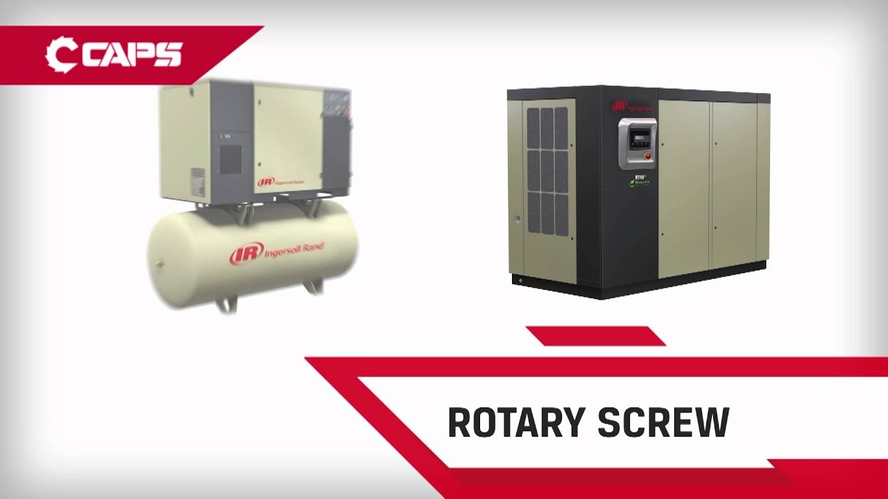 Compressor Basics - Reciprocating vs Rotary Screw Air Compressors - YouTube