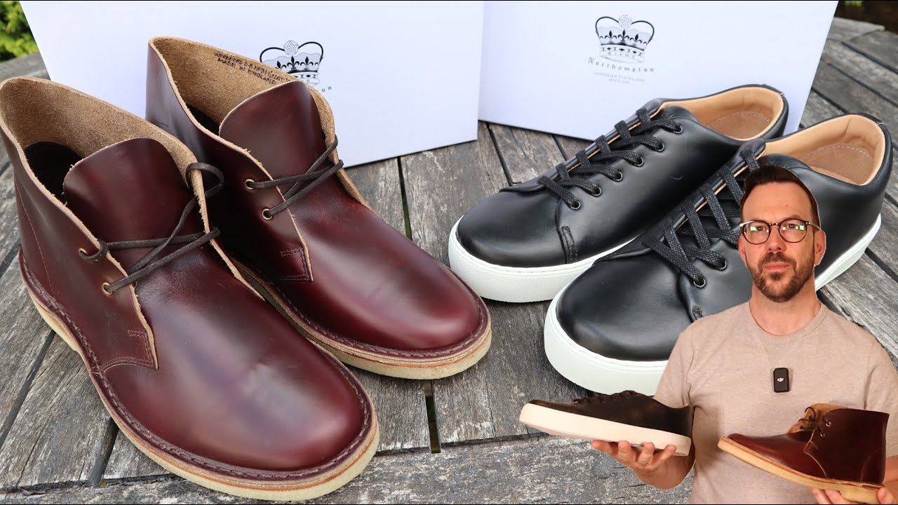 SUMMER VIBES! Crown Northampton - Woodford Desert Boots & Overstone ...