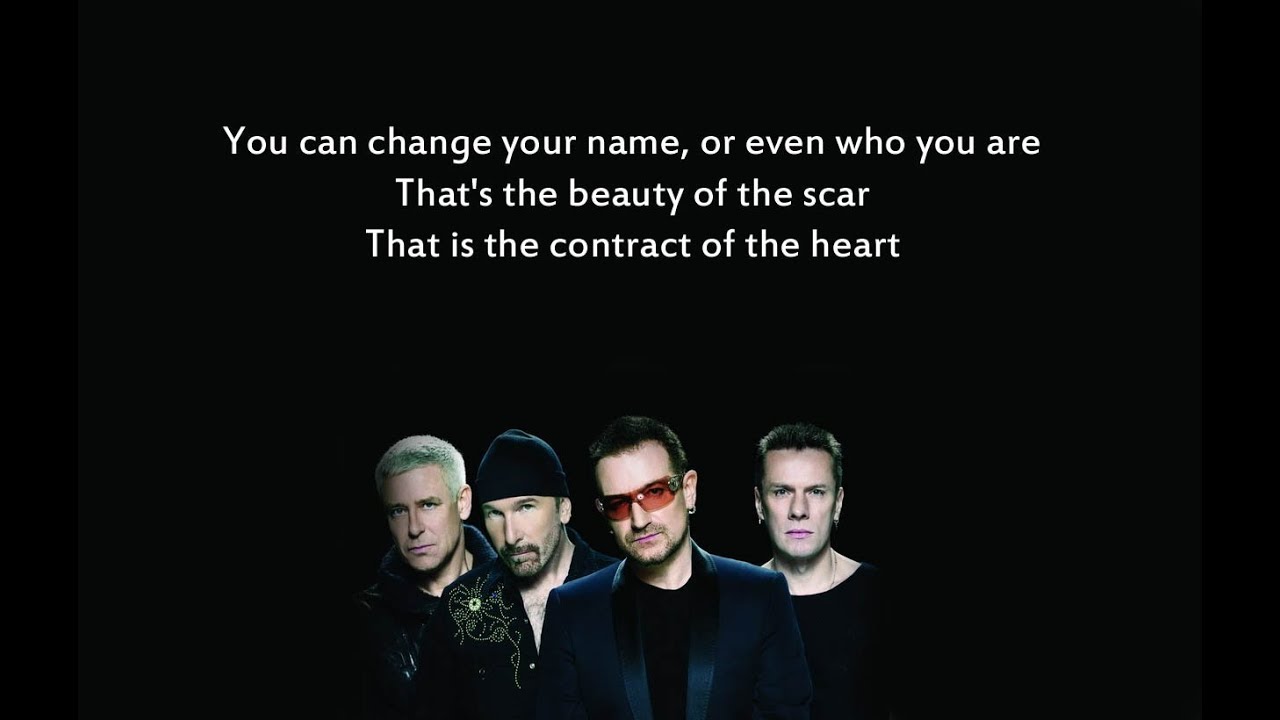 U2 Book of Your Heart Lyrics - YouTube