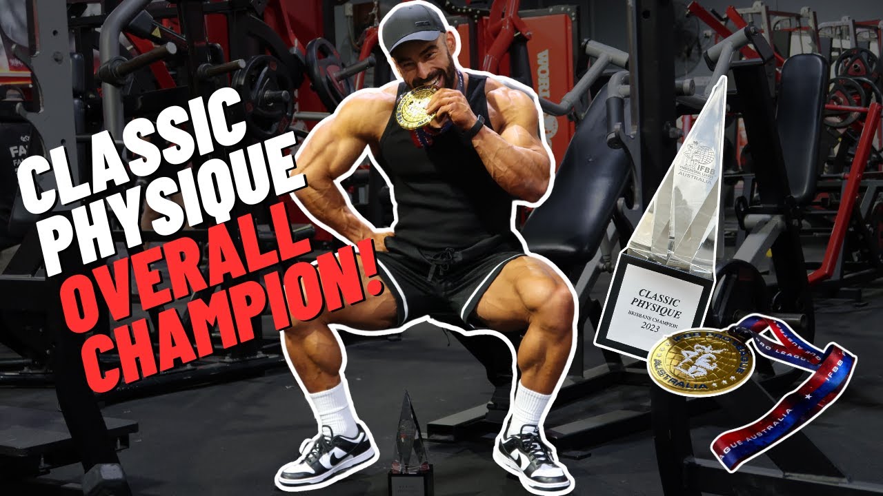 COMP DAY | CLASSIC PHYSIQUE OVERALL CHAMPION! - YouTube