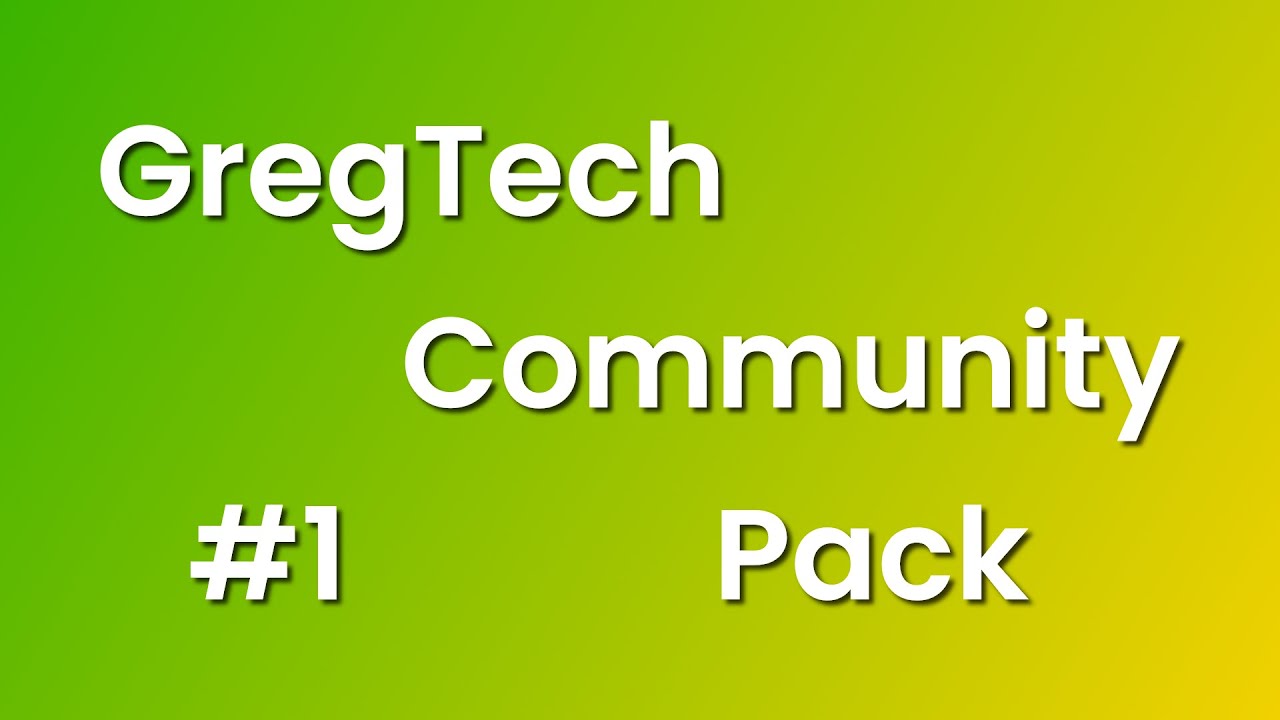 GregTech Community Pack || Stream 1 || MiniStumpy Gaming - YouTube