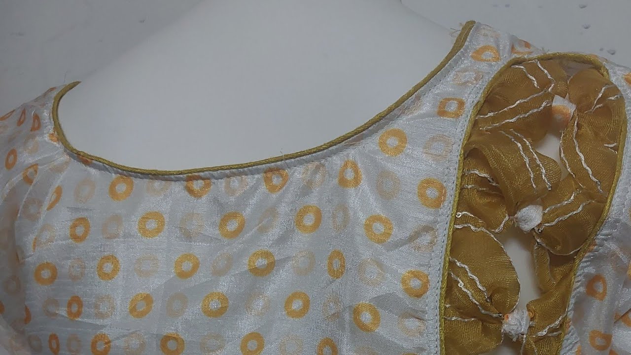 New Back Design stitching || Easy Method Cutting & stitching || - YouTube