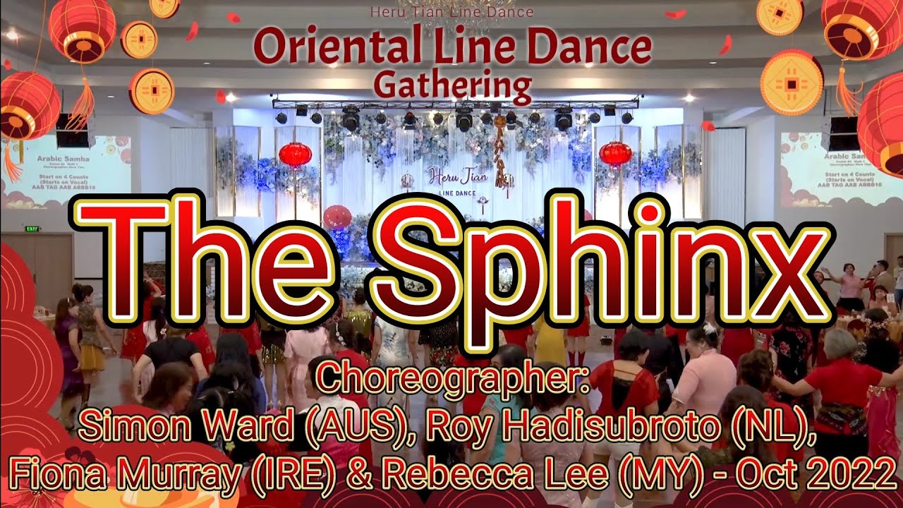JAMMING | The Sphinx| LINE DANCE| Phrased Advanced|SimonWard ...