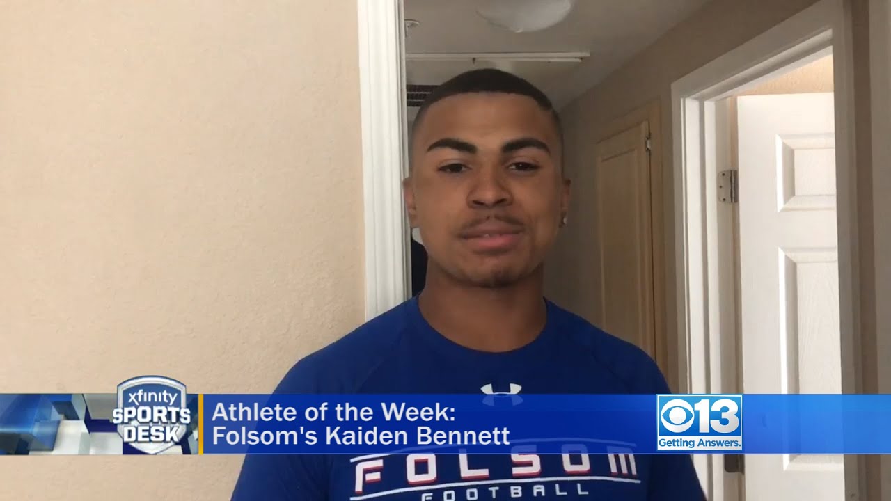 Athlete of the Week (9/20/18): Kaiden Bennett - YouTube