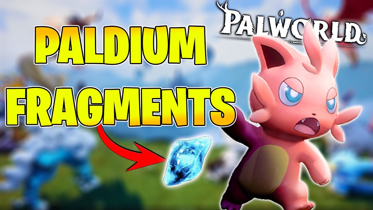 WHERE TO FIND PALDIUM FRAGMENTS IN PALWORLD - YouTube