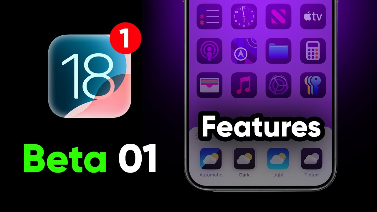 iOS 18 Beta 1 Review with NEW Features on my iPhone 15 Plus - YouTube