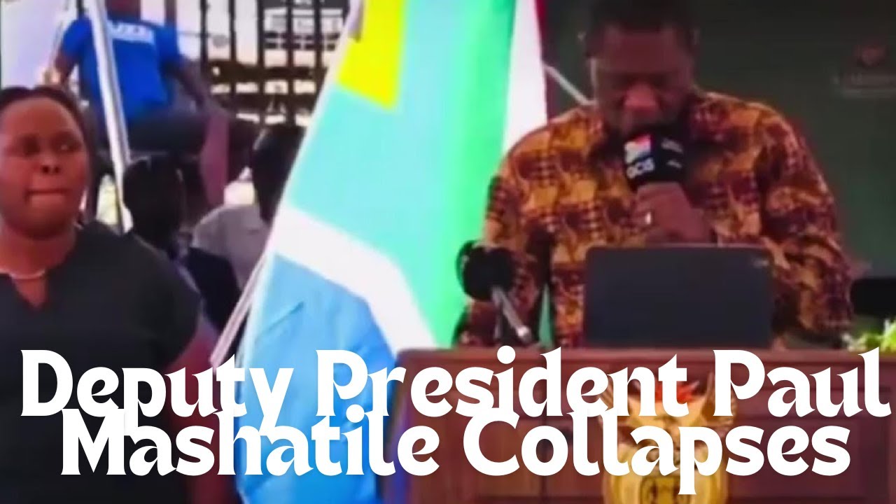 Deputy President Paul Mashatile Collapses During N'wamitwa Day Event in ...