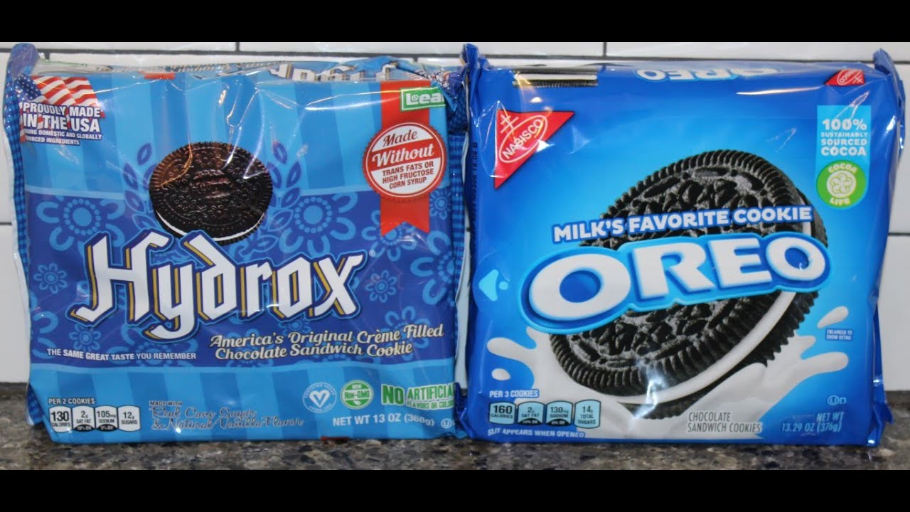 Hydrox vs Oreo Blind Taste Test *UPDATED Video* - YouTube