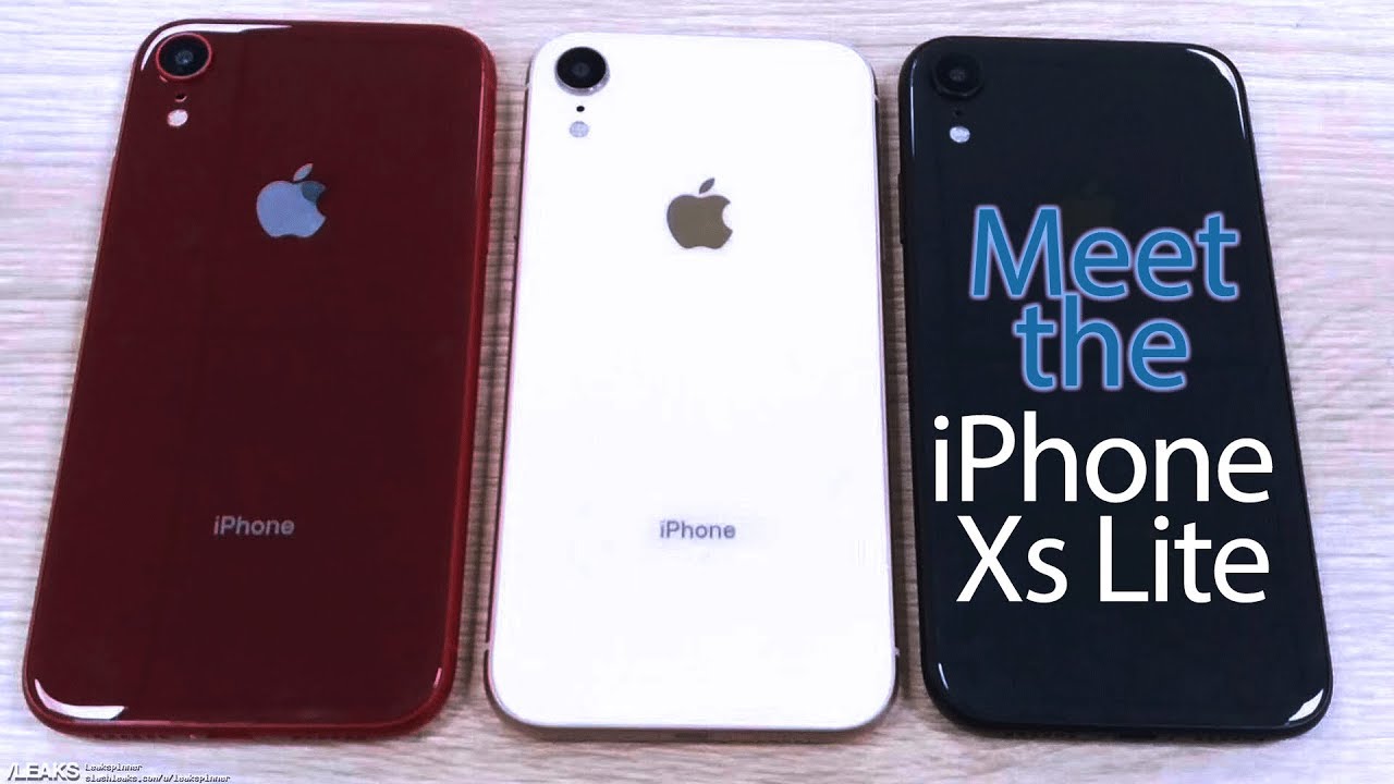 Meet the iPhone XS Lite!!! - YouTube
