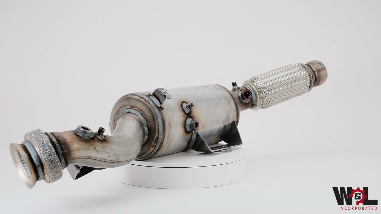 Sprinter 2014-2017 Diesel Particulate Filter (DPF) WL-1007US - YouTube