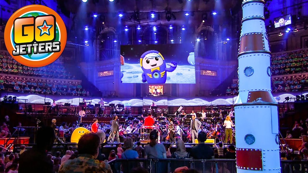 Go Jetters Theme Song at Cbeebies Prom! - YouTube