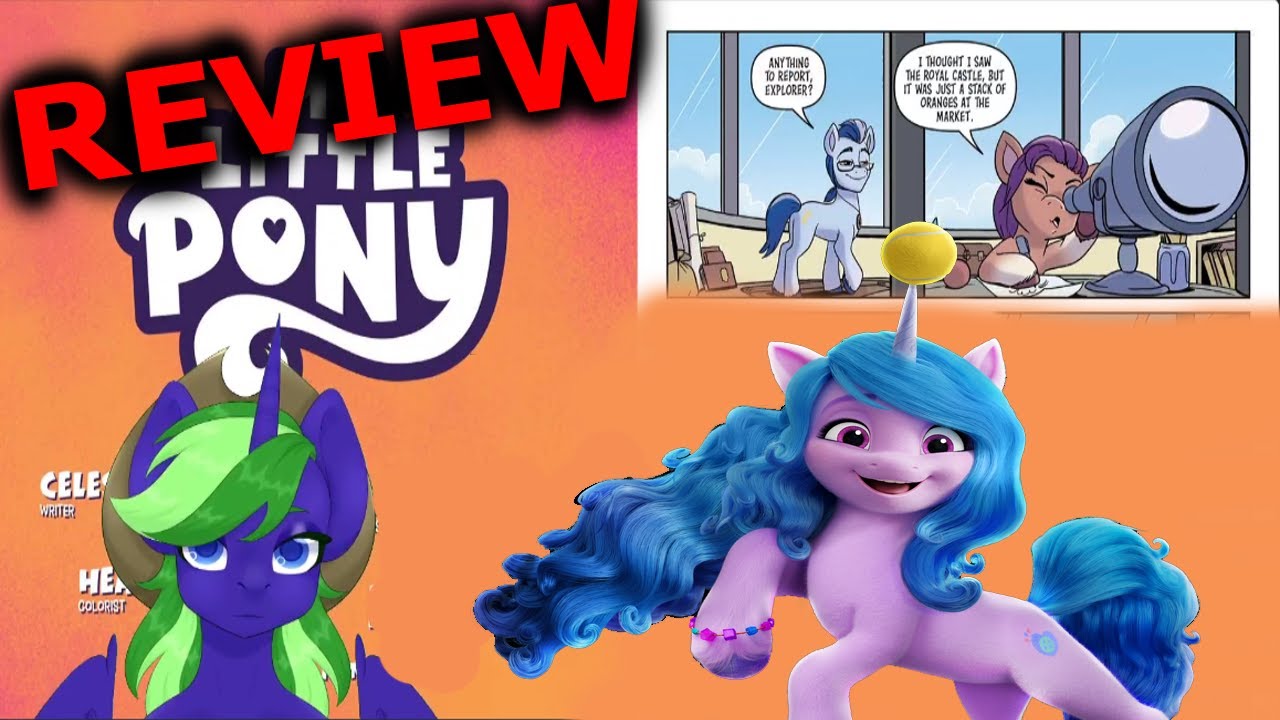 My Little Pony Generation 5 Review and Comic Reading! - YouTube