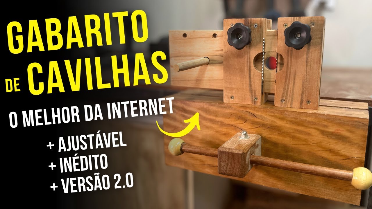 Gabarito Ajustável para fazer Cavilhas - O mais Incrível da internet - Inédito - YouTube
