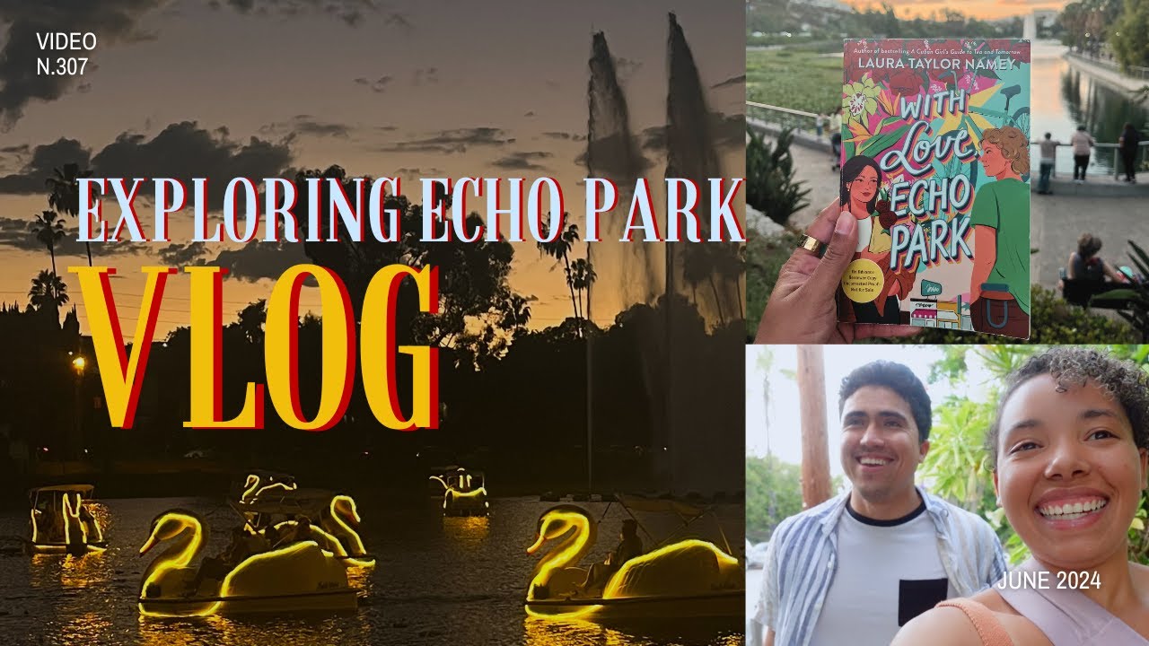 Day In My Life In Los Angeles | Summer Vlog, Echo Park Date, Reading Vlog - YouTube