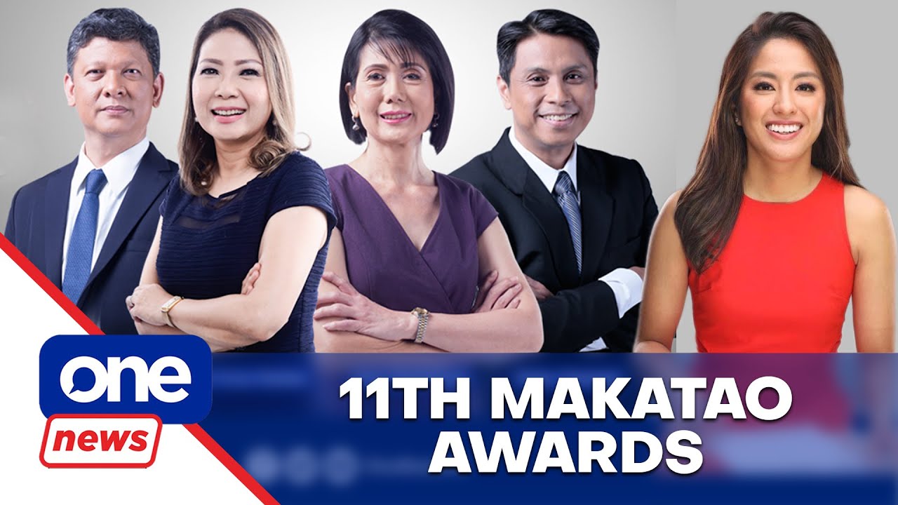 One News and OnePH programs, hosts win Makatao Awards - YouTube