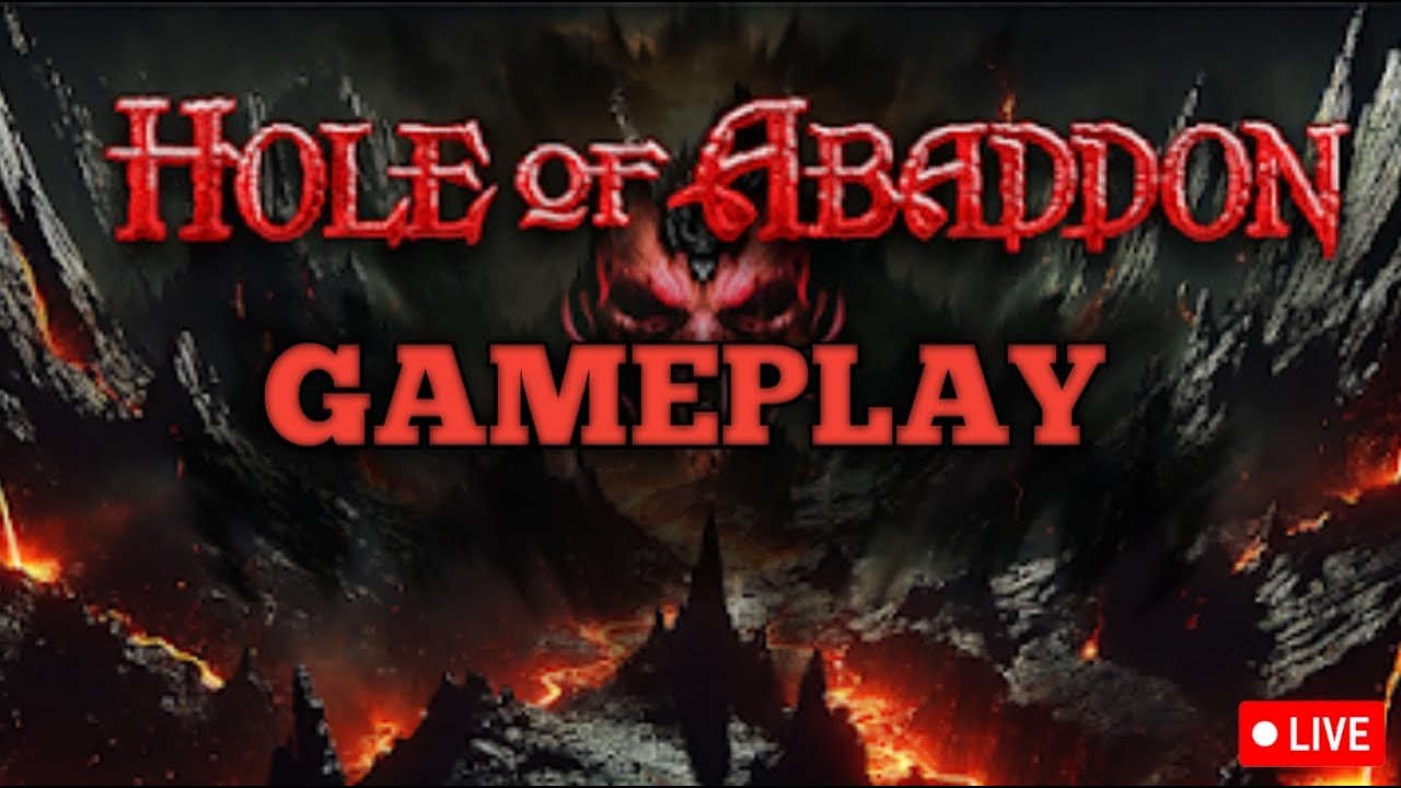 [LIVE] Hole Of Abaddon : Dark RPG Gameplay | ArizMUN - YouTube