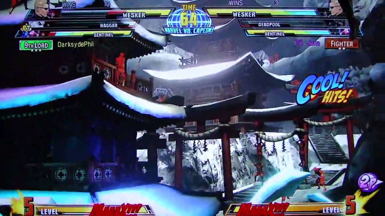 MvC3 Online Play, 1st Set pt19 - YouTube