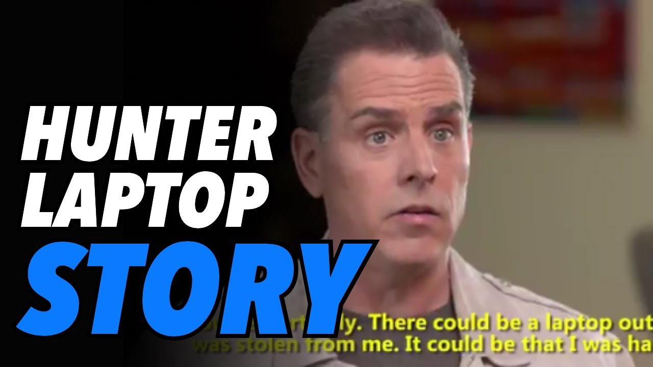 Hunter's MacBook: "Certainly" could be mine, maybe mine... - YouTube