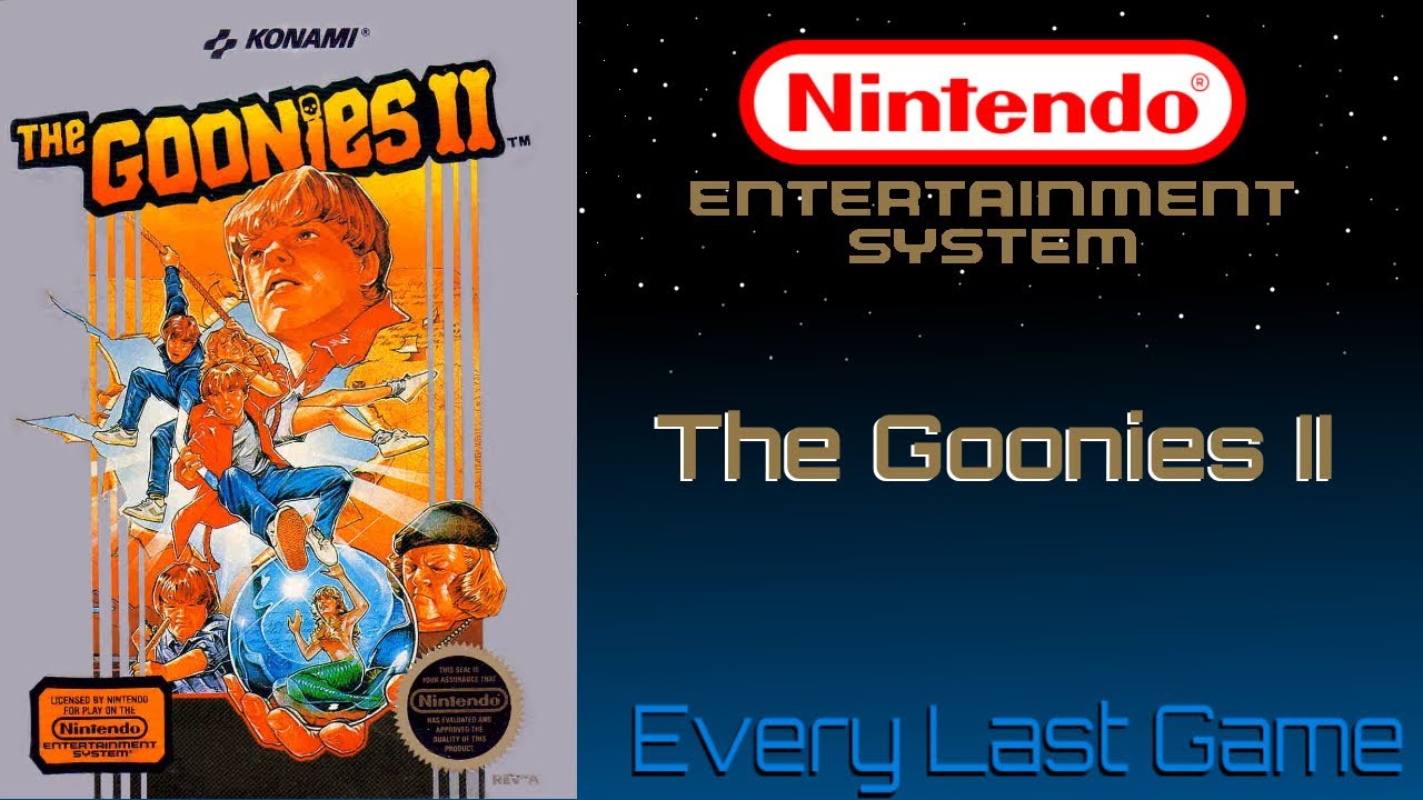 The Goonies II - (Nintendo NES) - Gameplay - YouTube