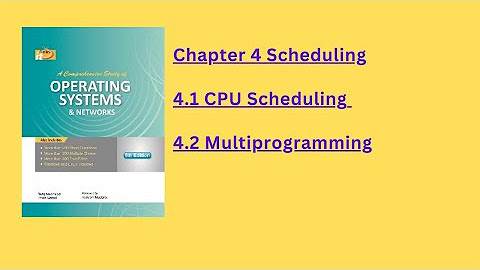 Chapter 4 OS CPU Scheduling - YouTube