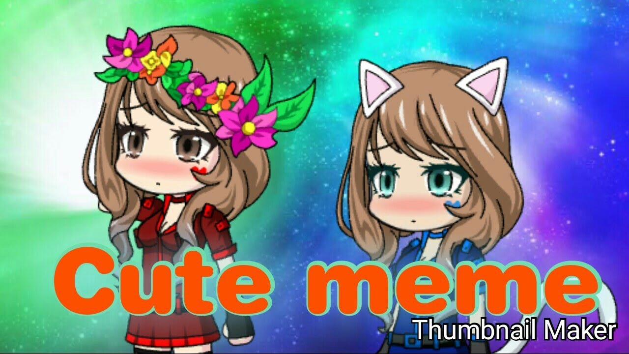 Cute meme / Collab with Nicole's Playz - YouTube