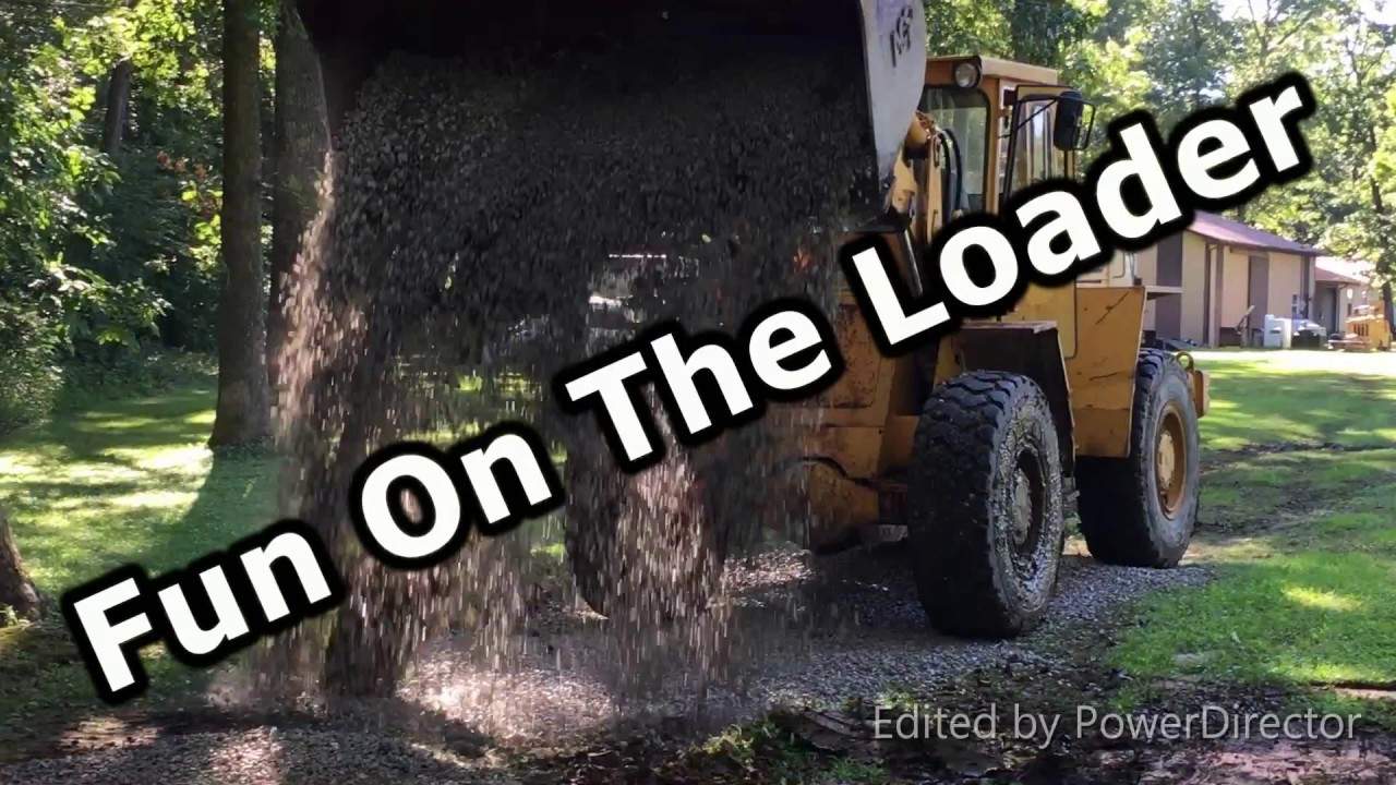 Fun On The Loader - YouTube
