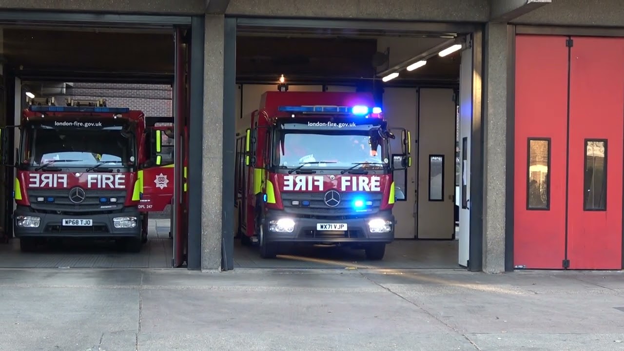 [BULLHORN] Bethnal Green Fire Rescue Unit Turning Out - London Fire ...