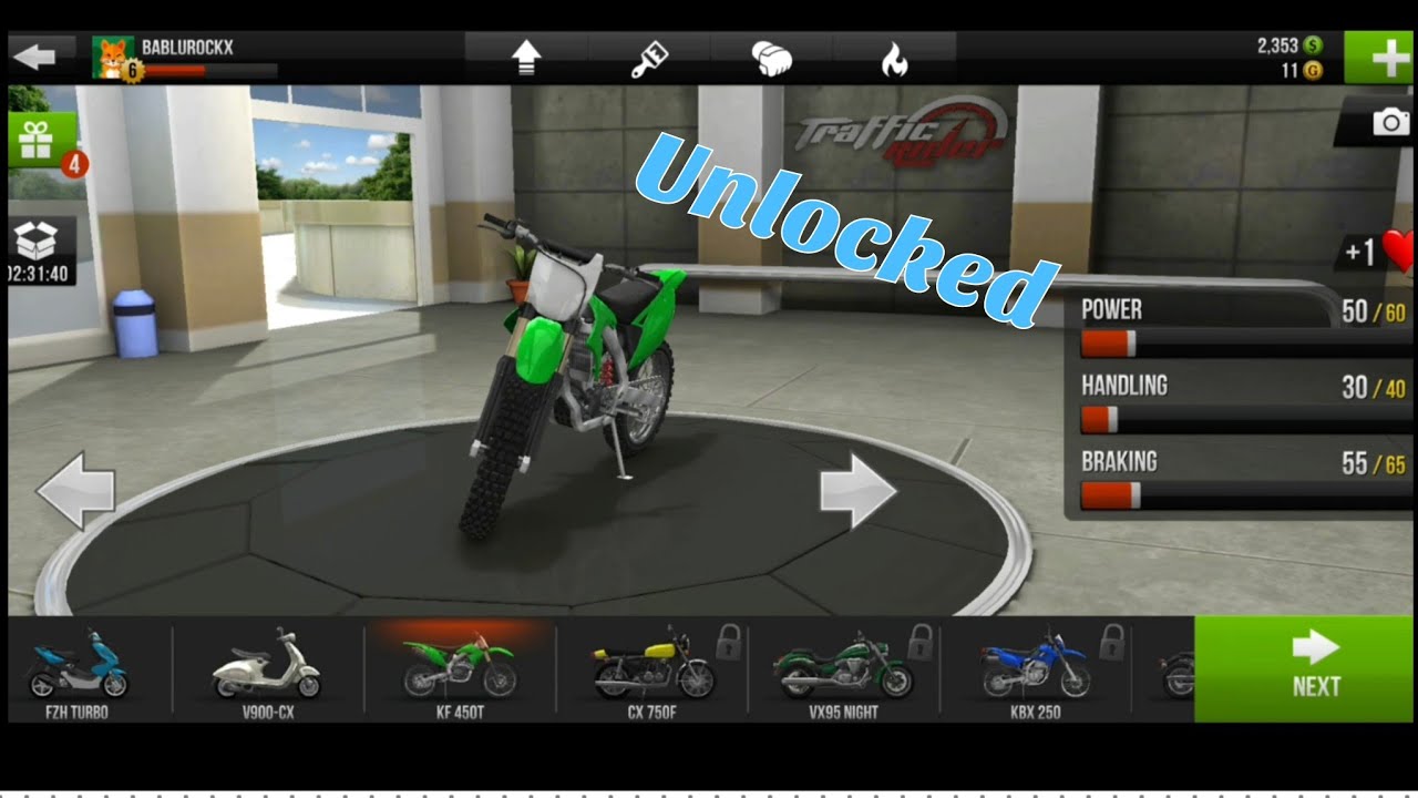 Traffic Rider - Gameplay Part 2 - Career: Missions 5-8 New Bike ...