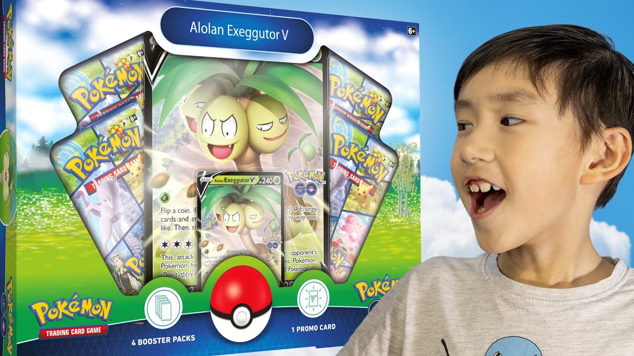 Pokemon GO Alolan Exeggutor V Box Opening! - YouTube