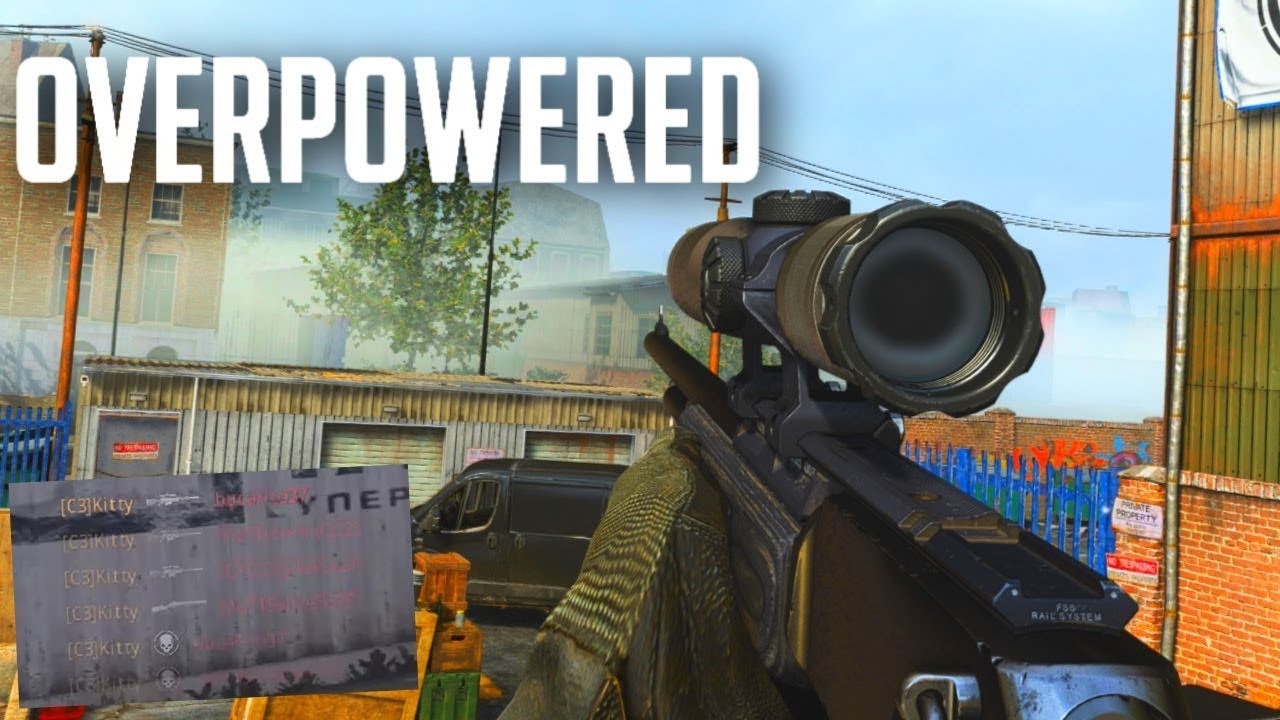 the most OVERPOWERED marksman rifle in Modern Warfare - YouTube